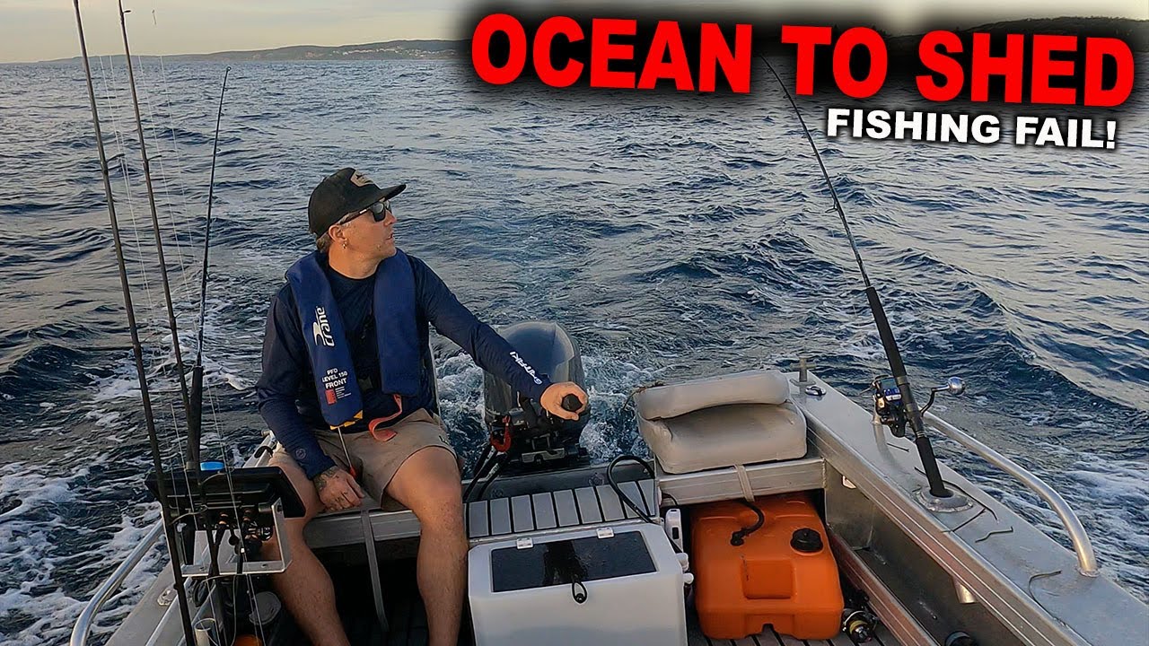 OCEAN to SHED!! Fishing FAIL... 4X4 WIN - YouTube