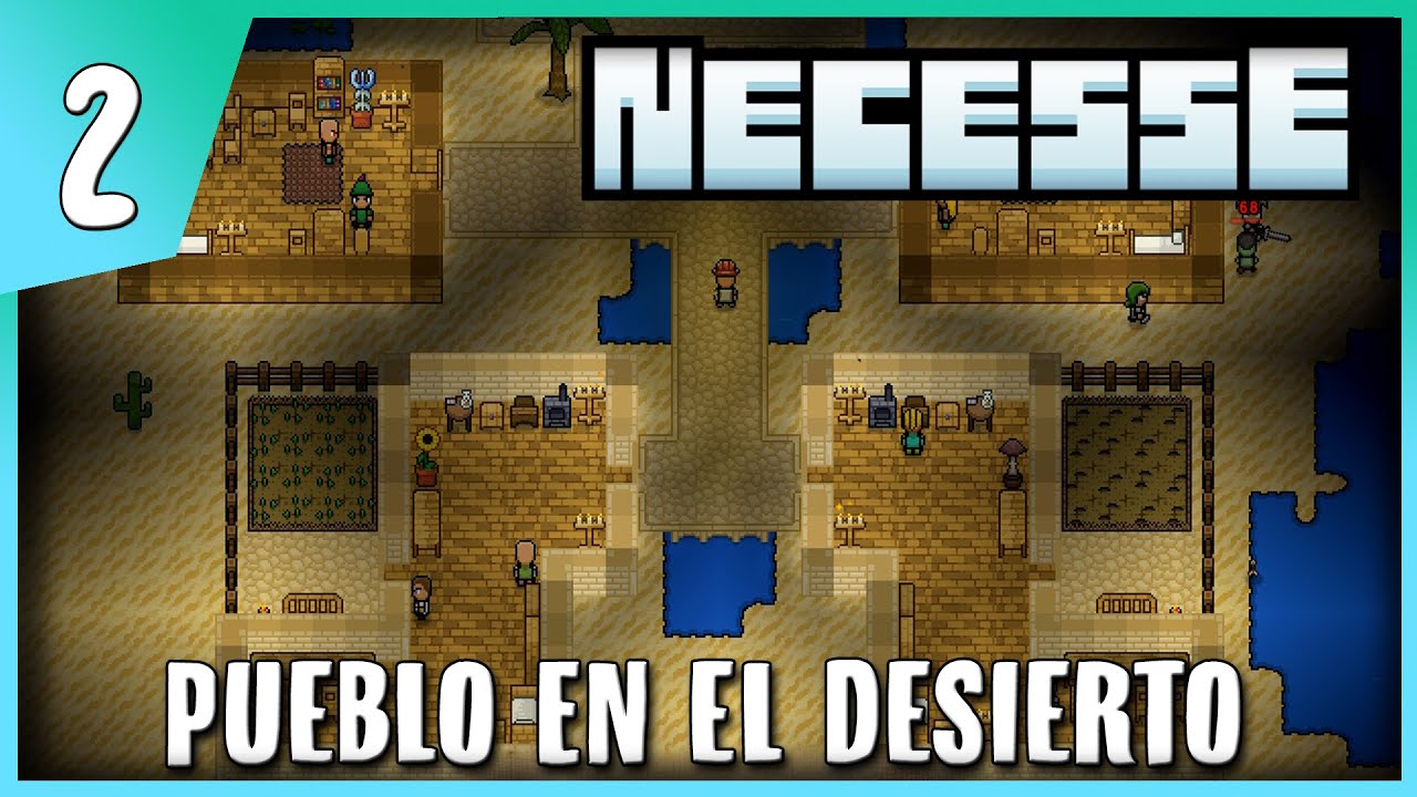 2# Pueblo en el Desierto Tier 2 | Necesse | Gameplay Español #necesse # ...