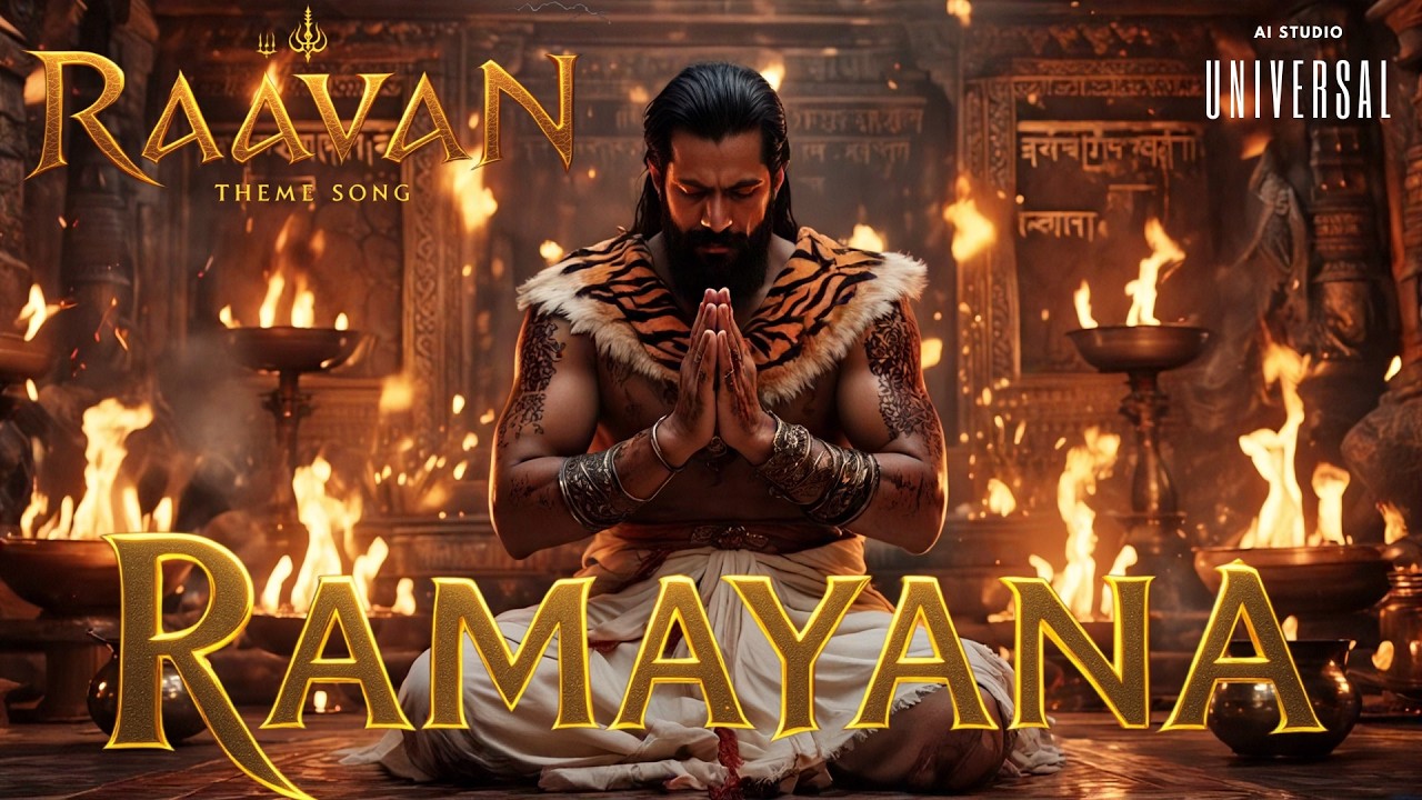 Raavan Theme Song | Ramayana | Yash | Ranbir Kapoor | Sai Pallavi ...