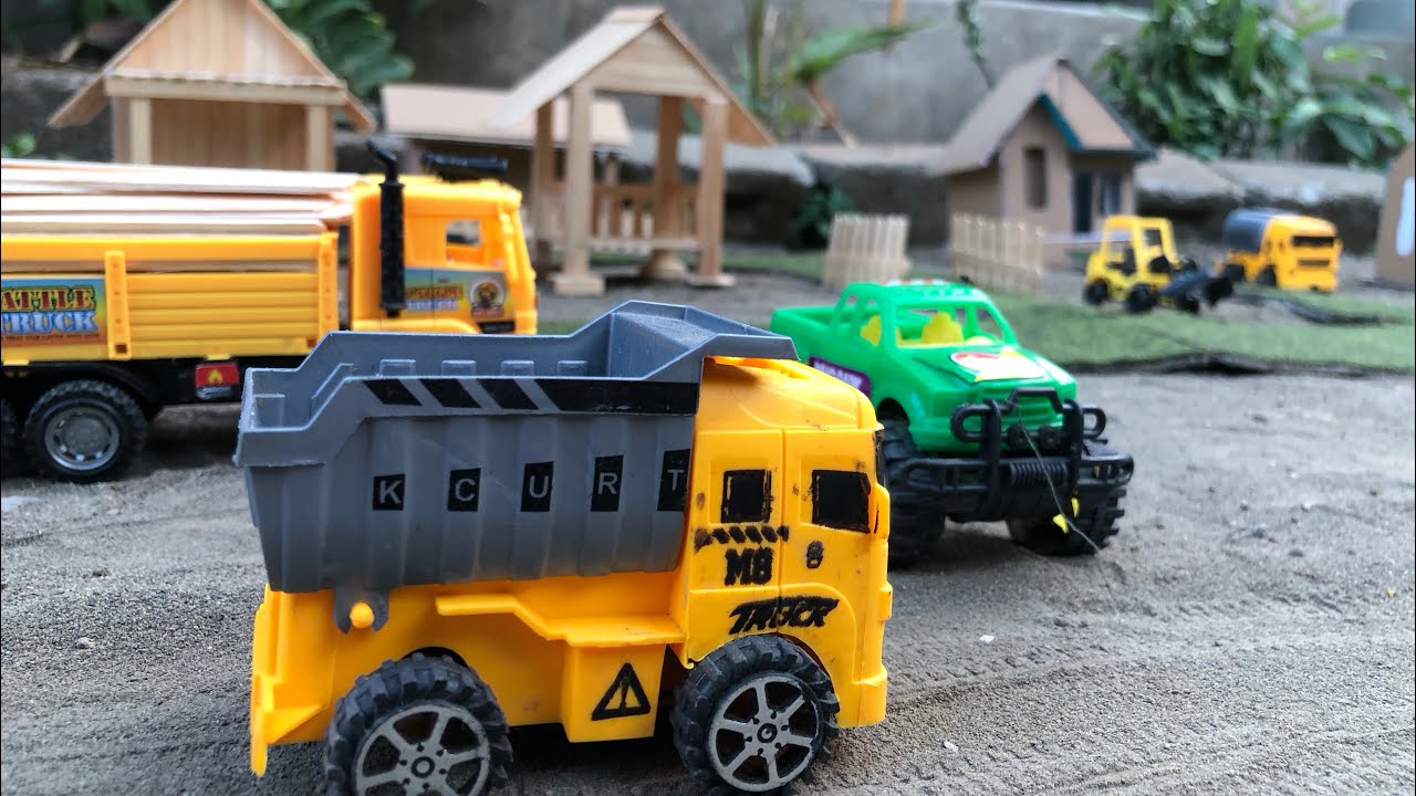 Truk Miniatur !! Truk Mini Angkut Sapi #rcexcavator #dumptruck # ...