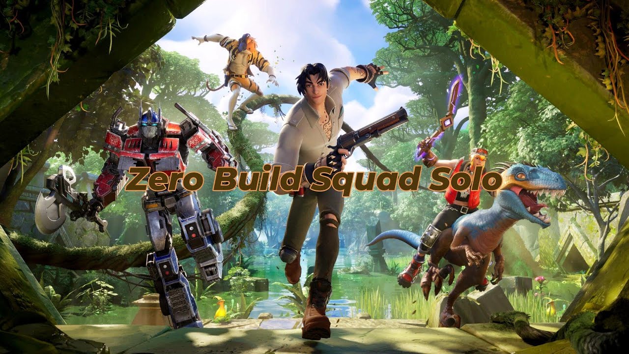 Zero Build Squad Solo: Pancakes hunt for Syrup - YouTube