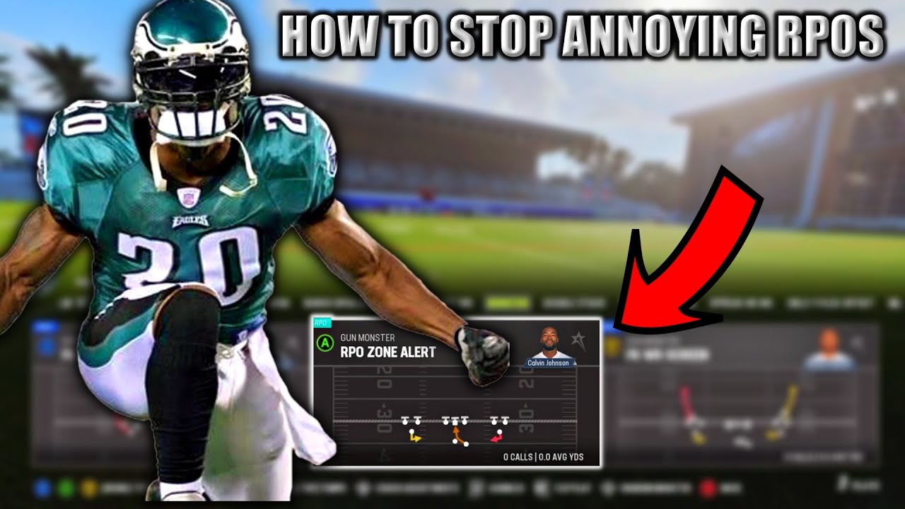 HOW TO STOP CHEESY RPO PLAYS IN MADDEN 23 - YouTube