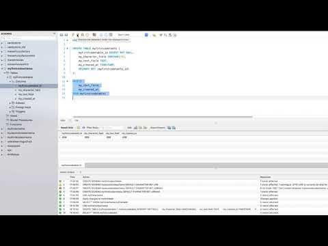 Creating A Table With SQL Code - YouTube
