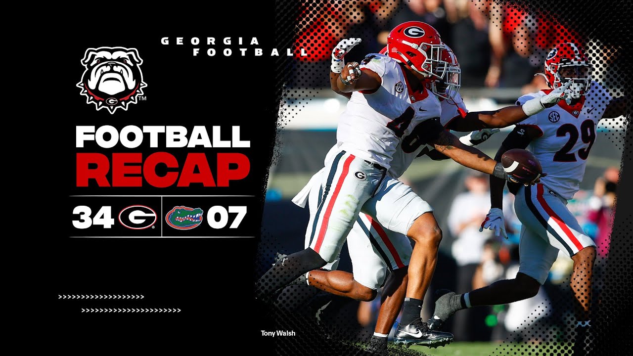 #1 Georgia Bulldogs Vs. Florida Gators - Full Game Highlights - 10-30 ...