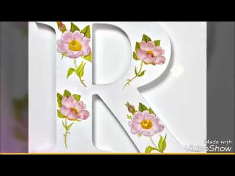 R.H Letter whatsapp status video || R letter video ||H letter