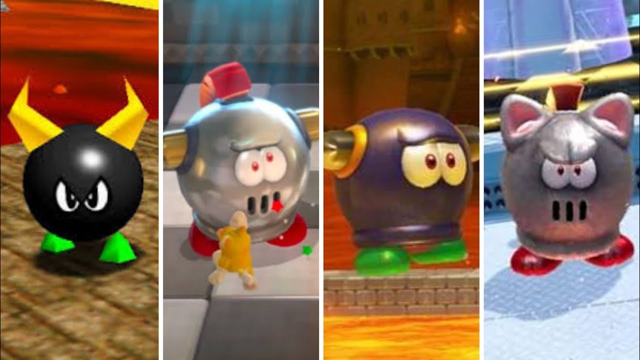 Evolution of Bully in Super Mario Games (1996-2021) - YouTube