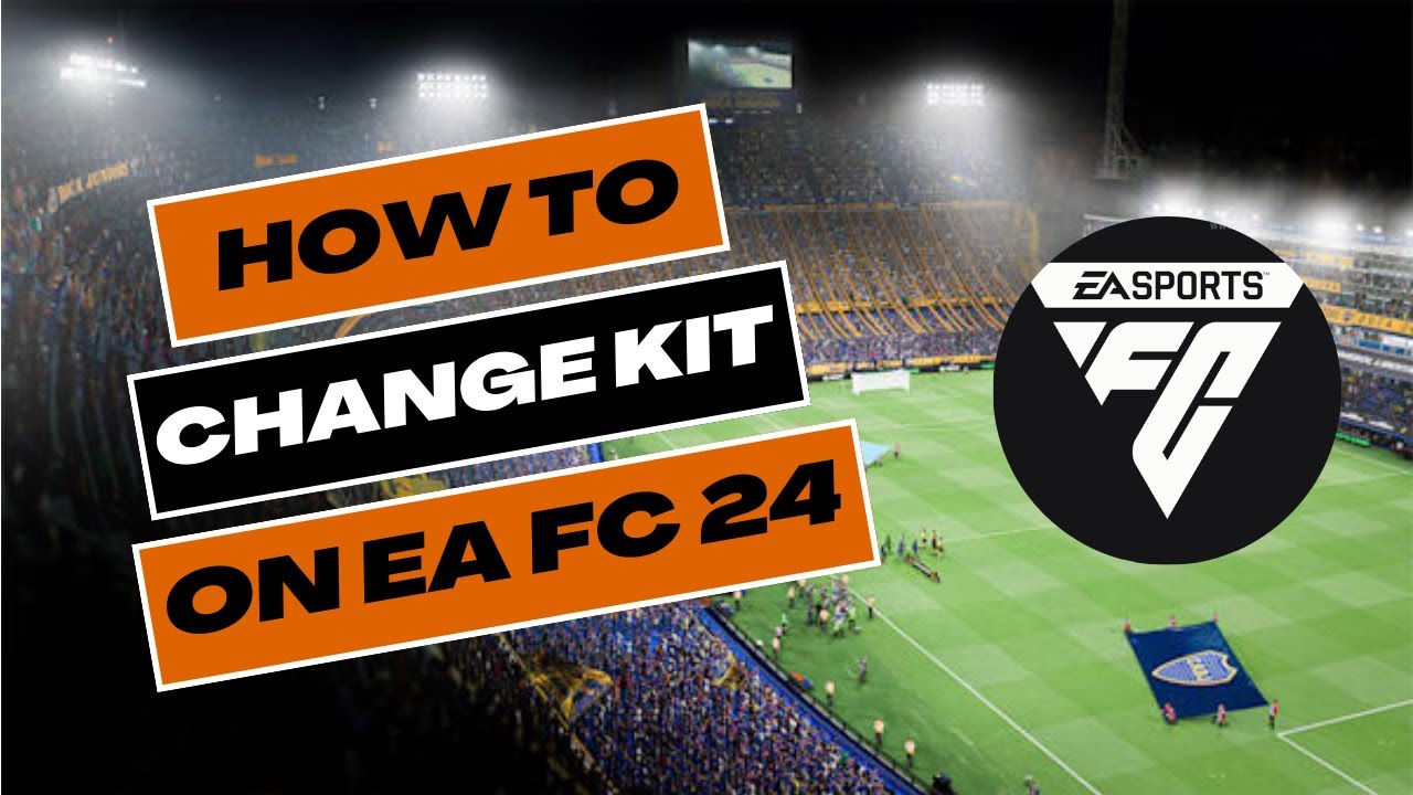 How to Change Kit on EA FC 24 2024? - YouTube