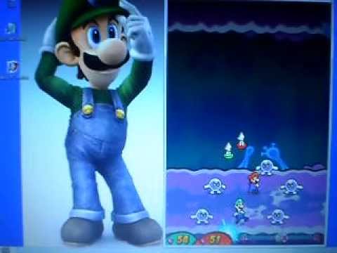 (Luigi)Mario e Luigi Bowser Inside Story - Batalha 7 Alpha & Beta ...
