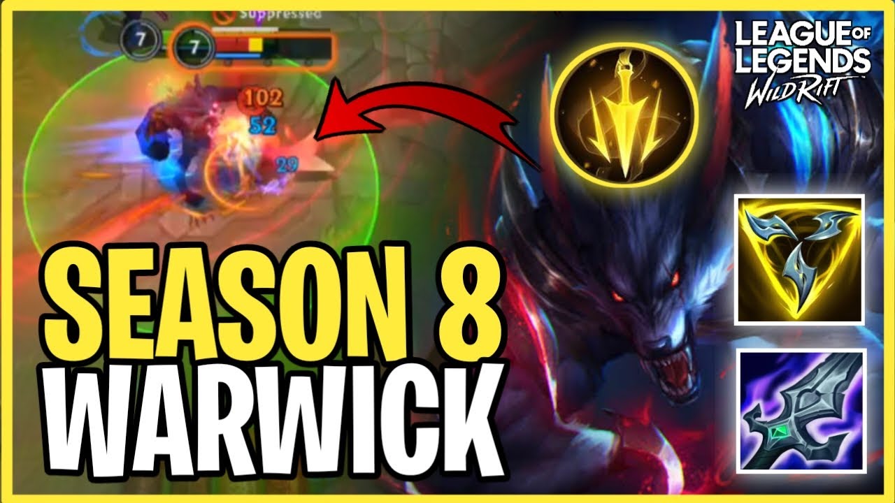 IS WARWICK STILL GOOD IN SEASON 8?? (WARWICK JUNGLE GAMEPLAY + BUILD ...