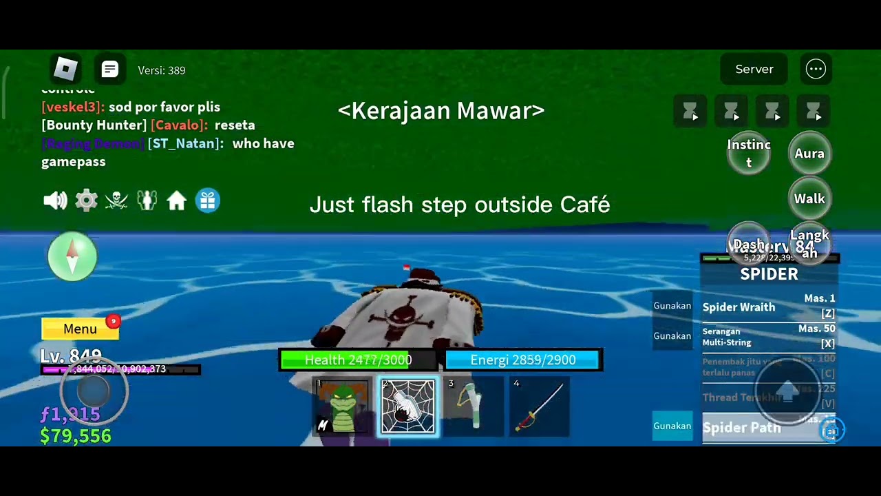 Roblox Blox Fruits (Part 2): How To Go To Awakening Room Without Raid ...