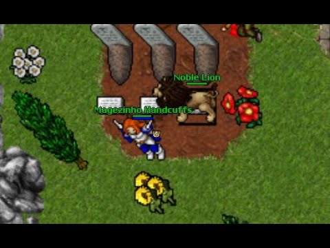 [ TIBIA ] NOBLE LION [ Montaria ] - BRONSON SERVER - YouTube