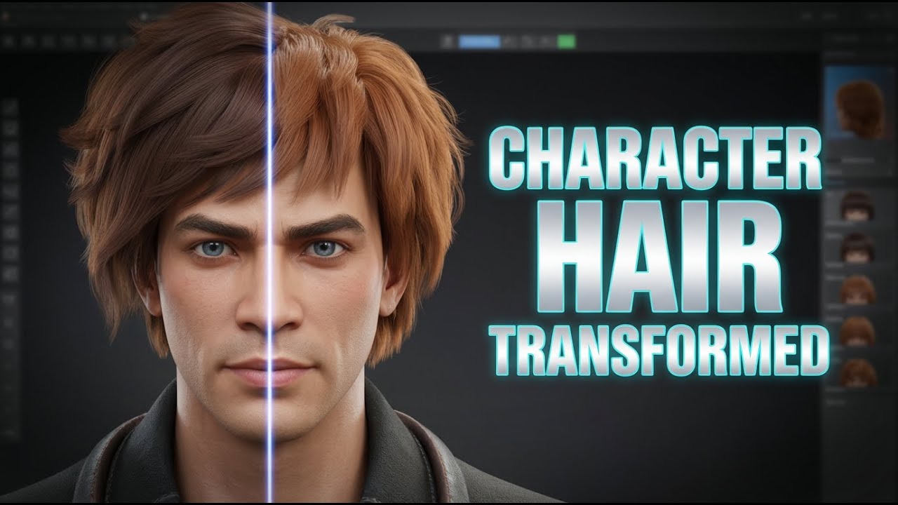 Creating Realistic Hair in Maya (Character Hair Tutorial) - YouTube