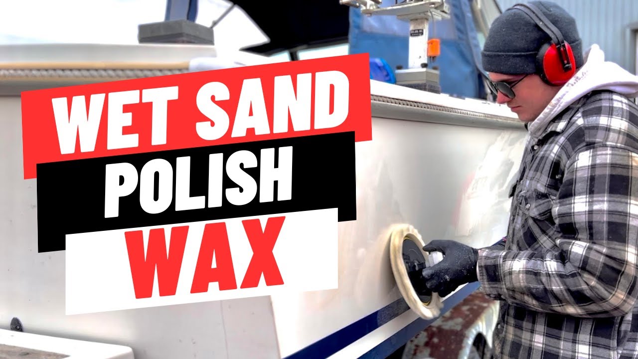 Easy steps to polish your boat - YouTube
