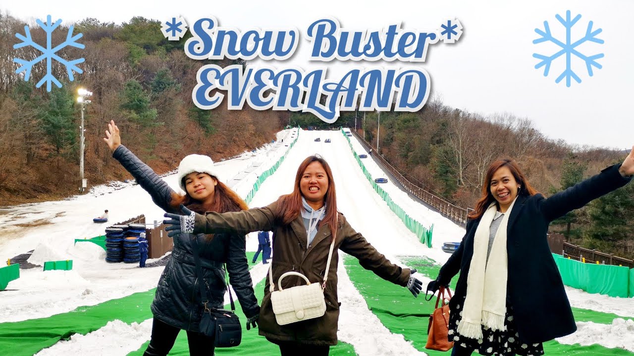 Snow Buster in Korea Everland a must try. - YouTube