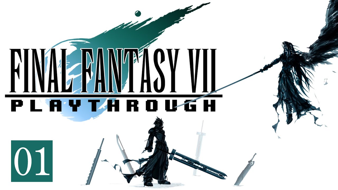 Final Fantasy VII | Playthrough | PS4 edition | Episode 1 - YouTube