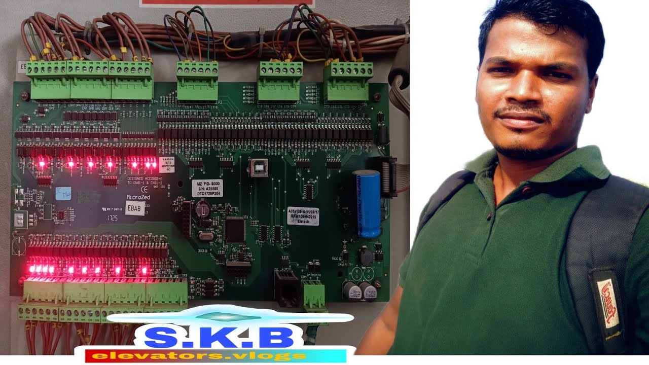 elevator Lobo controller panel working | and safety circuit wiring ...