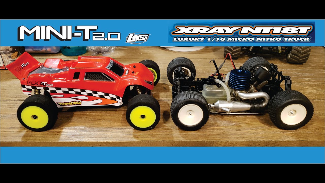 Mini-t 2.0 vs NITRO size comparison to xray nt18 nt18t mt18t smallest ...