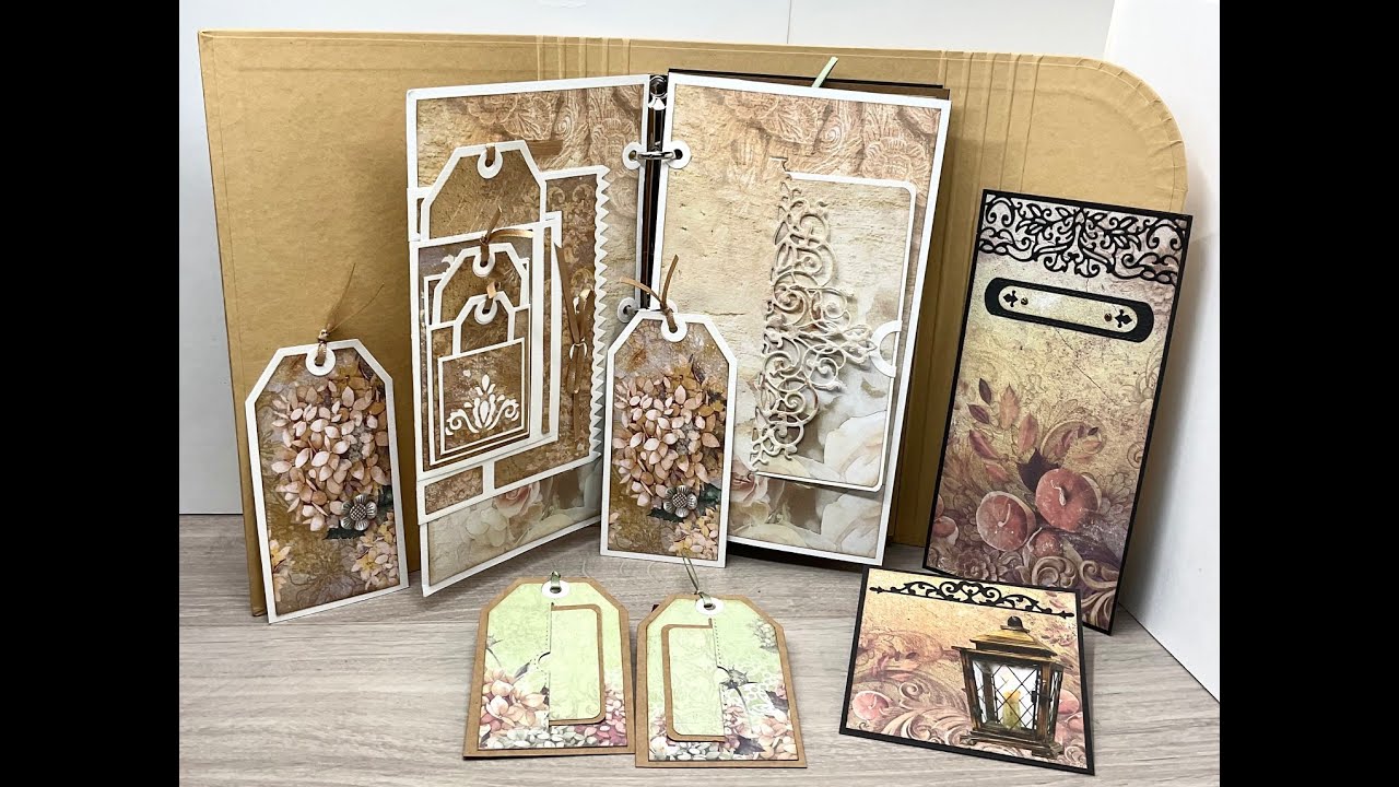 Pages in my art journal with products from Studio Light. ( Dutch) - YouTube