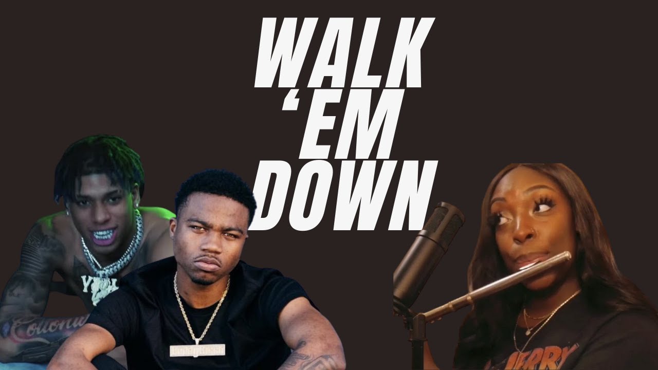 NLE Choppa ft. Roddy Ricch - Walk 'Em Down (Flute Cover) - YouTube
