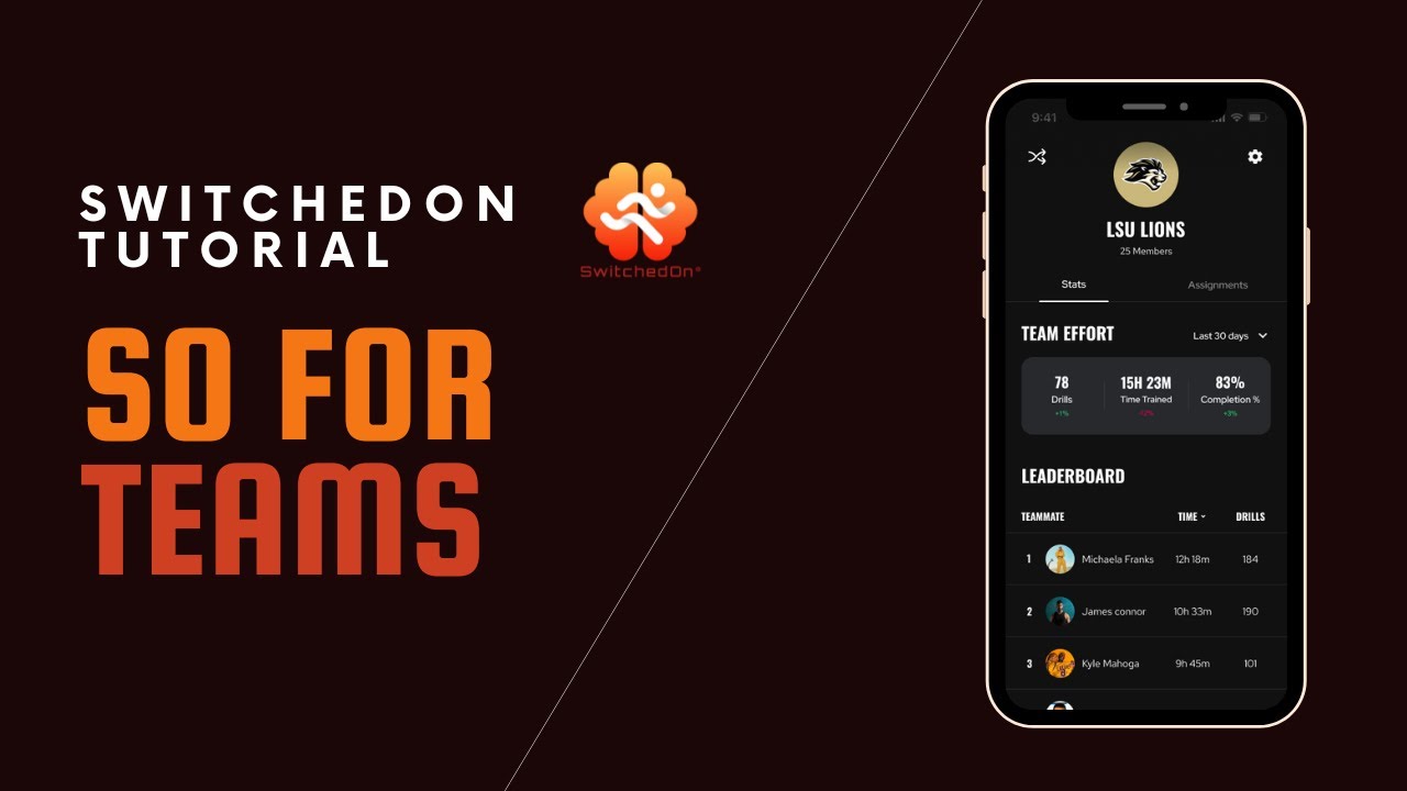 SwitchedOn for Teams Tutorial - YouTube