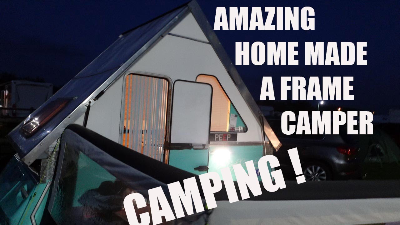 AMAZING HOME MADE CAMPER GOES CAMPING ! - YouTube