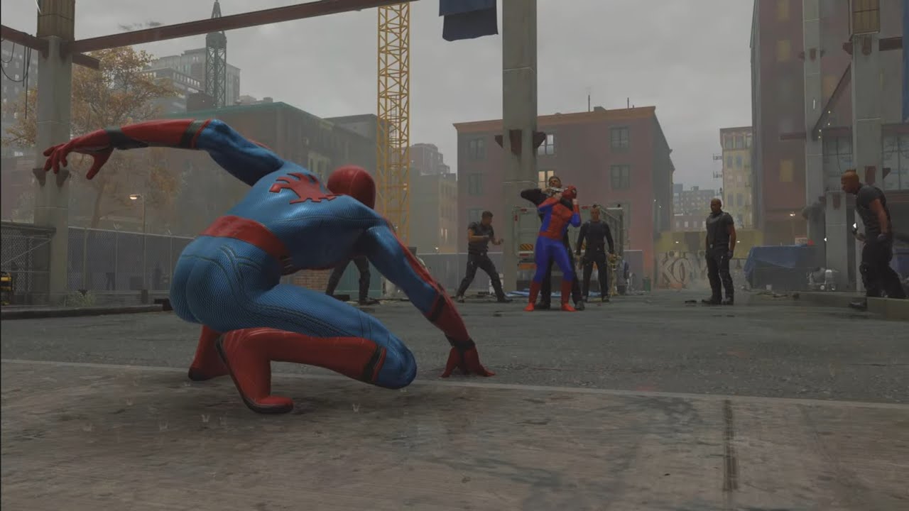 Tom Hollands's Spidey saves his copycat ¦ Marvel's Spider-Man ...