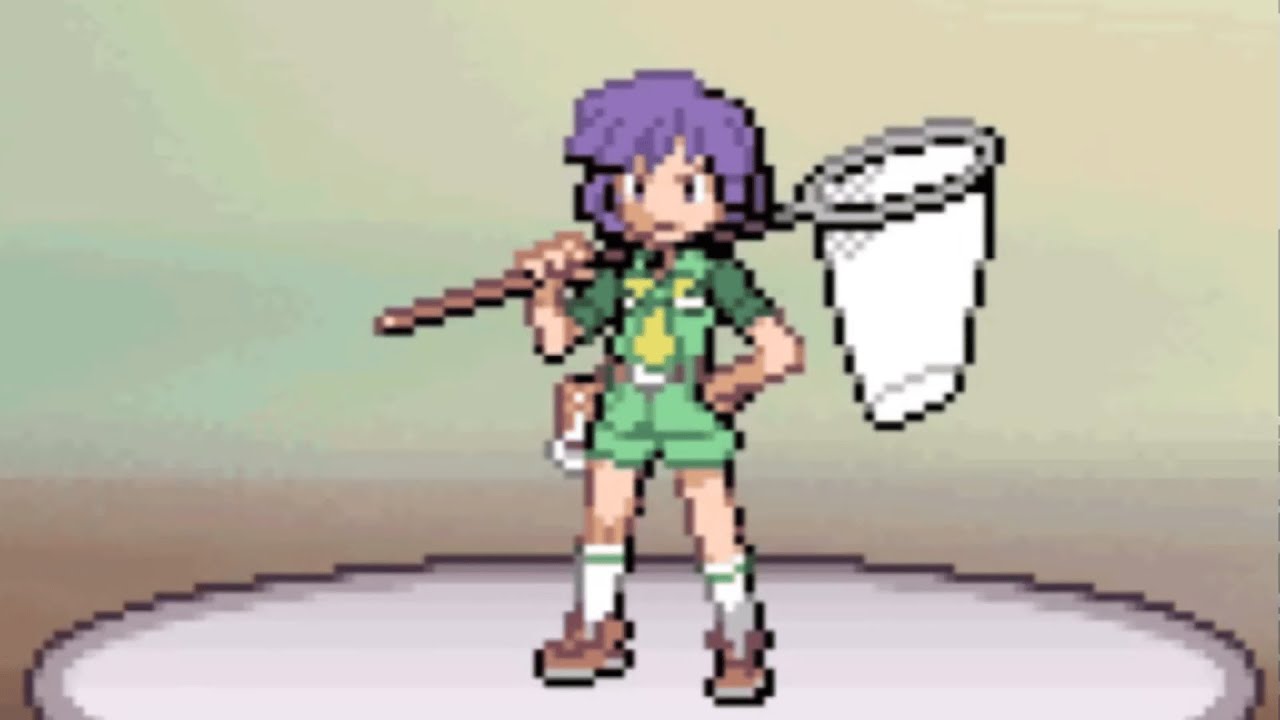 Pokemon Sterling Silver - vs Gym Leader Bugsy - YouTube