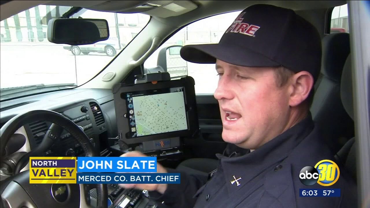 Merced Co. Fire uses new technology that could save your life - YouTube