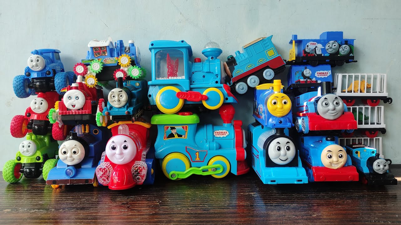 Kereta Thomas & Friends, Thomas Ban Mobil, Little Train, Funny Loco ...
