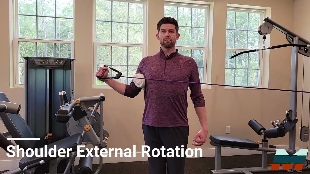 Shoulder External Rotation - MVMT DRVN - YouTube
