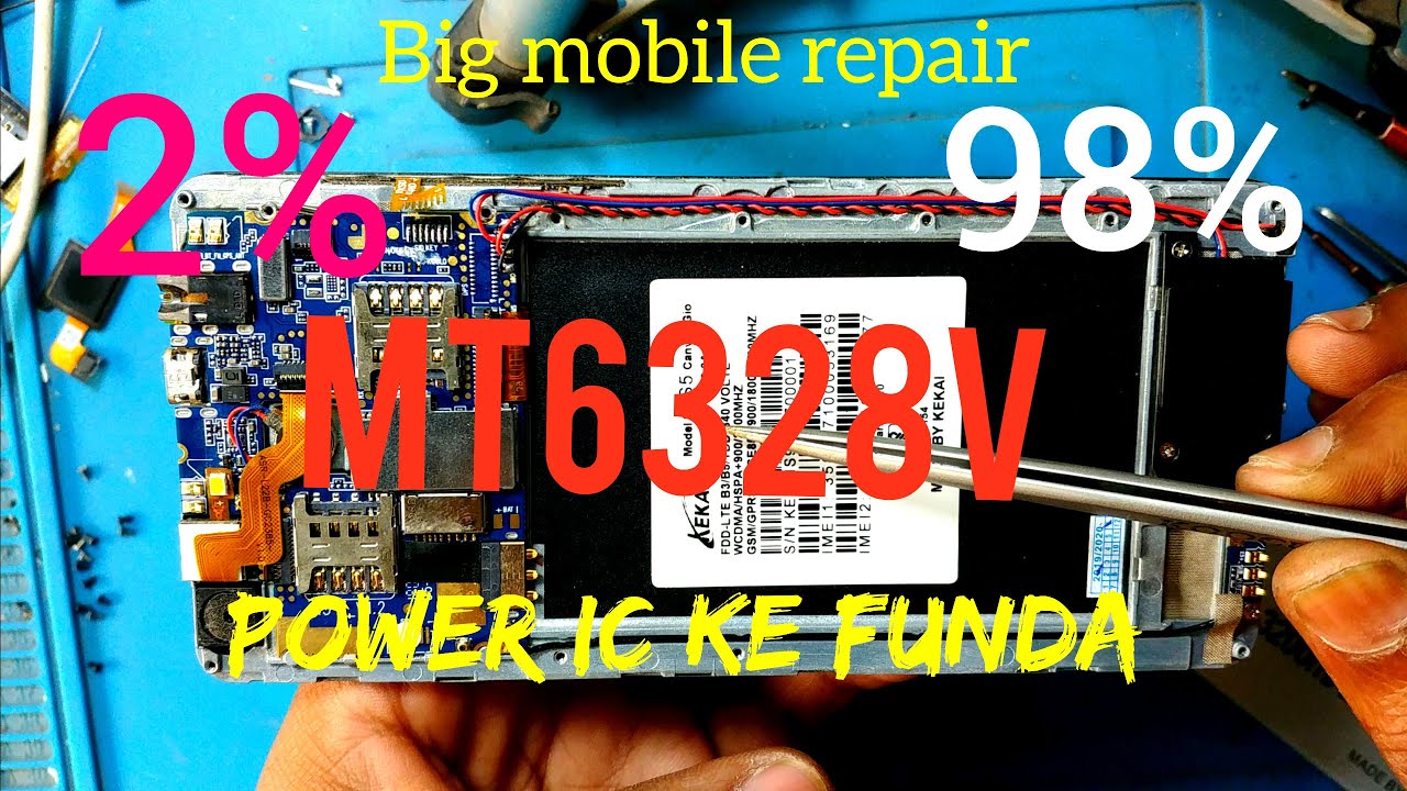 MT6328V power IC ke funda, MT6328V power ic problem solution - YouTube