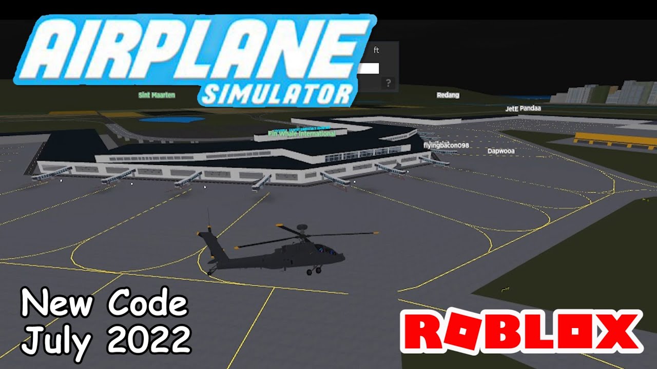 Roblox Airplane Simulator New Code July 2022 - YouTube