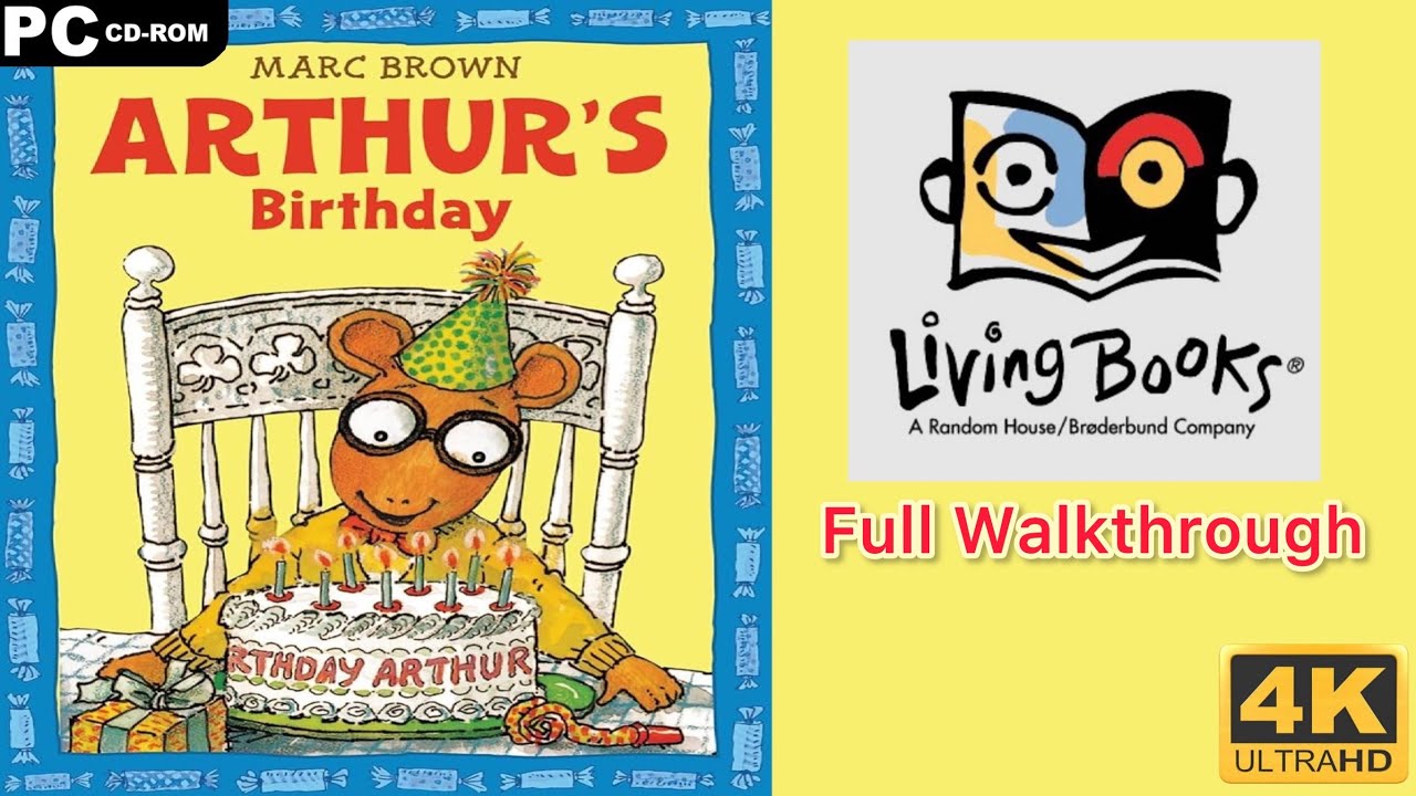 Living Books: Arthur's Birthday [PC] Full Walkthrough - 4K60ᶠᵖˢ UHD ...