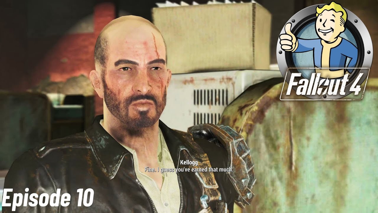 Fallout 4: Let's Play Episode 10! Face Off With Kellogg! - YouTube