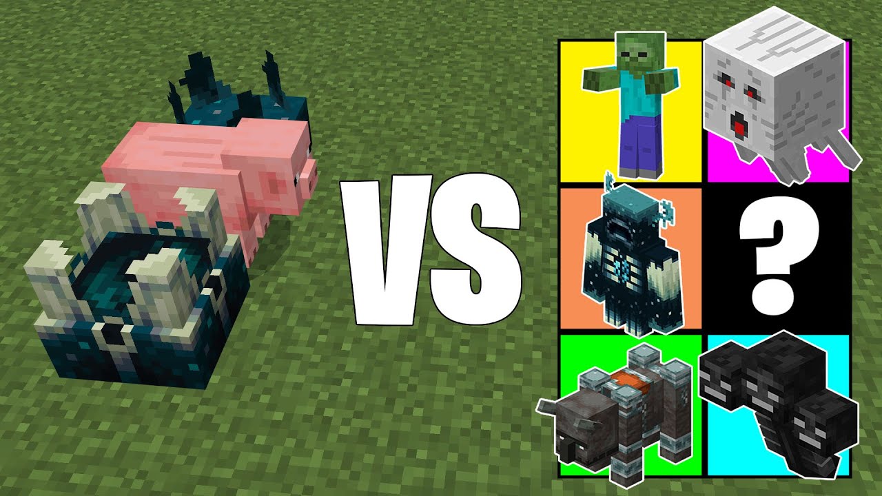 Super Pig vs Minecraft Mobs - YouTube
