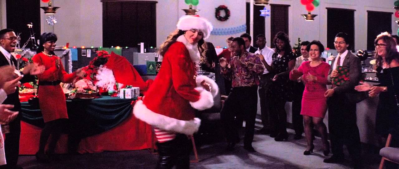 Geena Davis: thigh booted Santa in Angie (1994) - YouTube