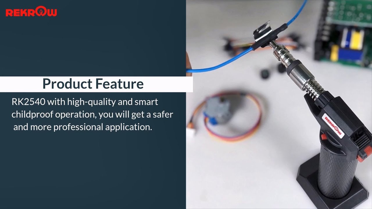 RK2540 Micro Torch & RK3530 Blow Torch - YouTube