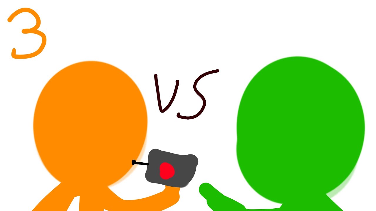 Green vs Orange part 3 - YouTube