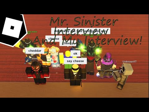 "Mr. Sinister + Scoutz Interview" | "Technically TBBF RP" - Roblox ...