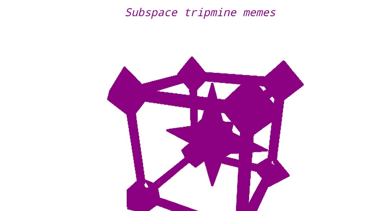 1 minute of subspace tripmine memes - YouTube