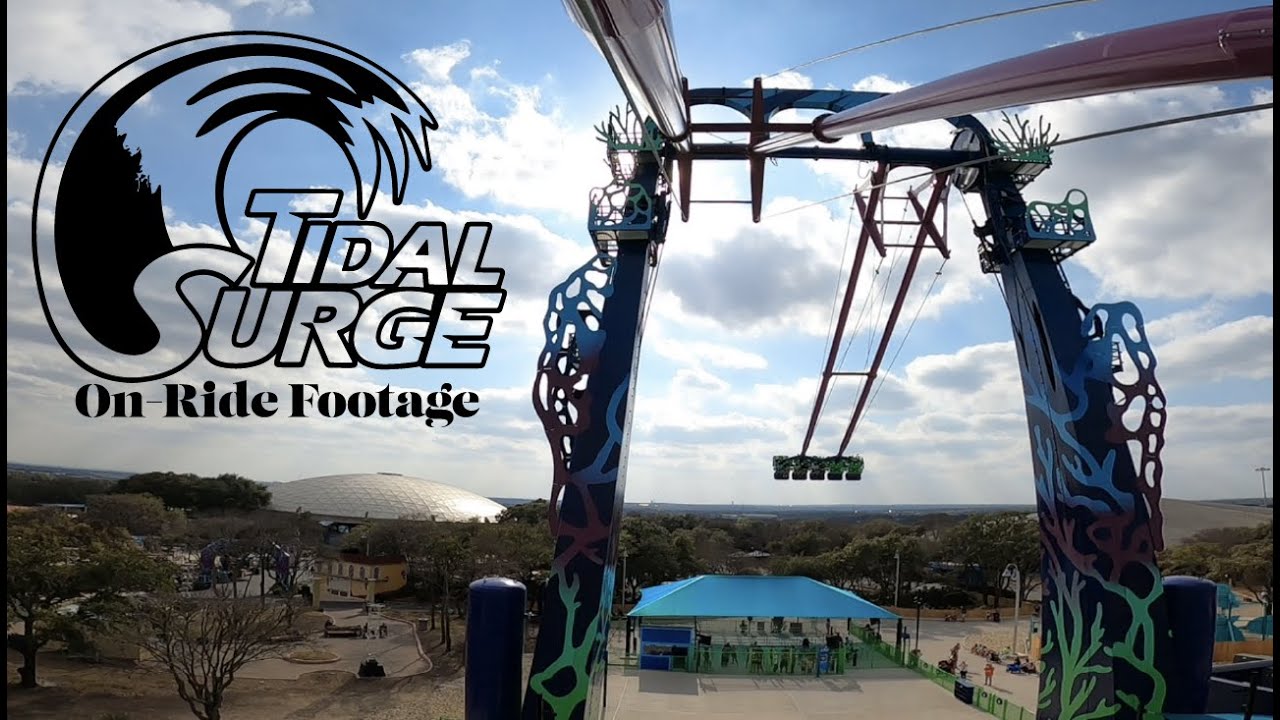 Tidal Surge On-Ride Footage - SeaWorld San Antonio - YouTube