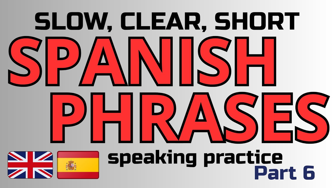 Learn Spanish Fast With These Easy Phrases! - YouTube