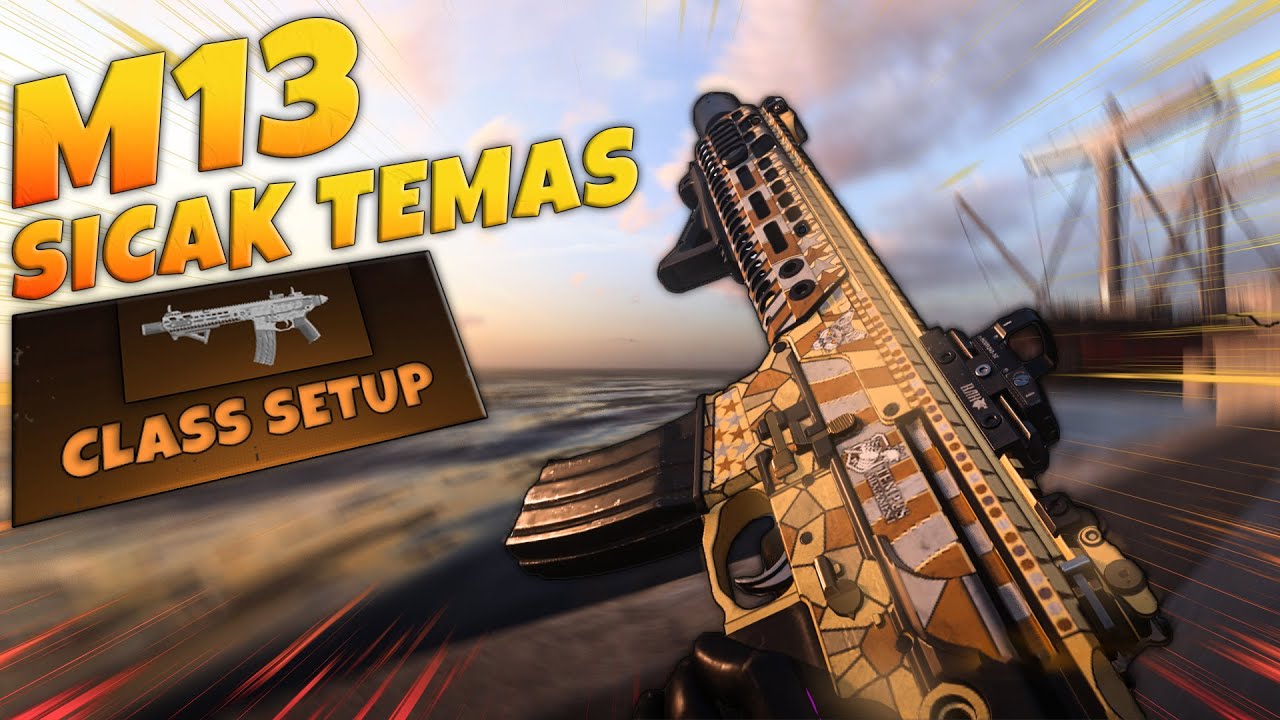 MAX FIRE RATE M13 ile SMG GİBİ TAKILMAK - Sniper SUPPORT M13 CLASS ...