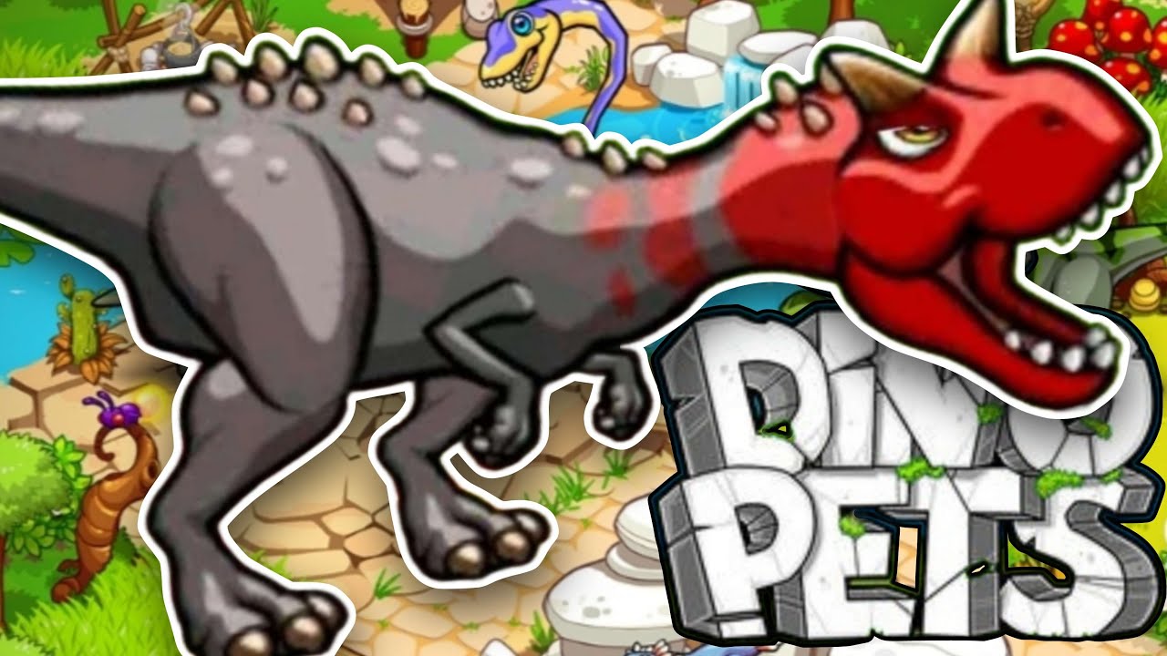 OLD Dinosaur Mobile Game! 【Dino Pets】 - YouTube