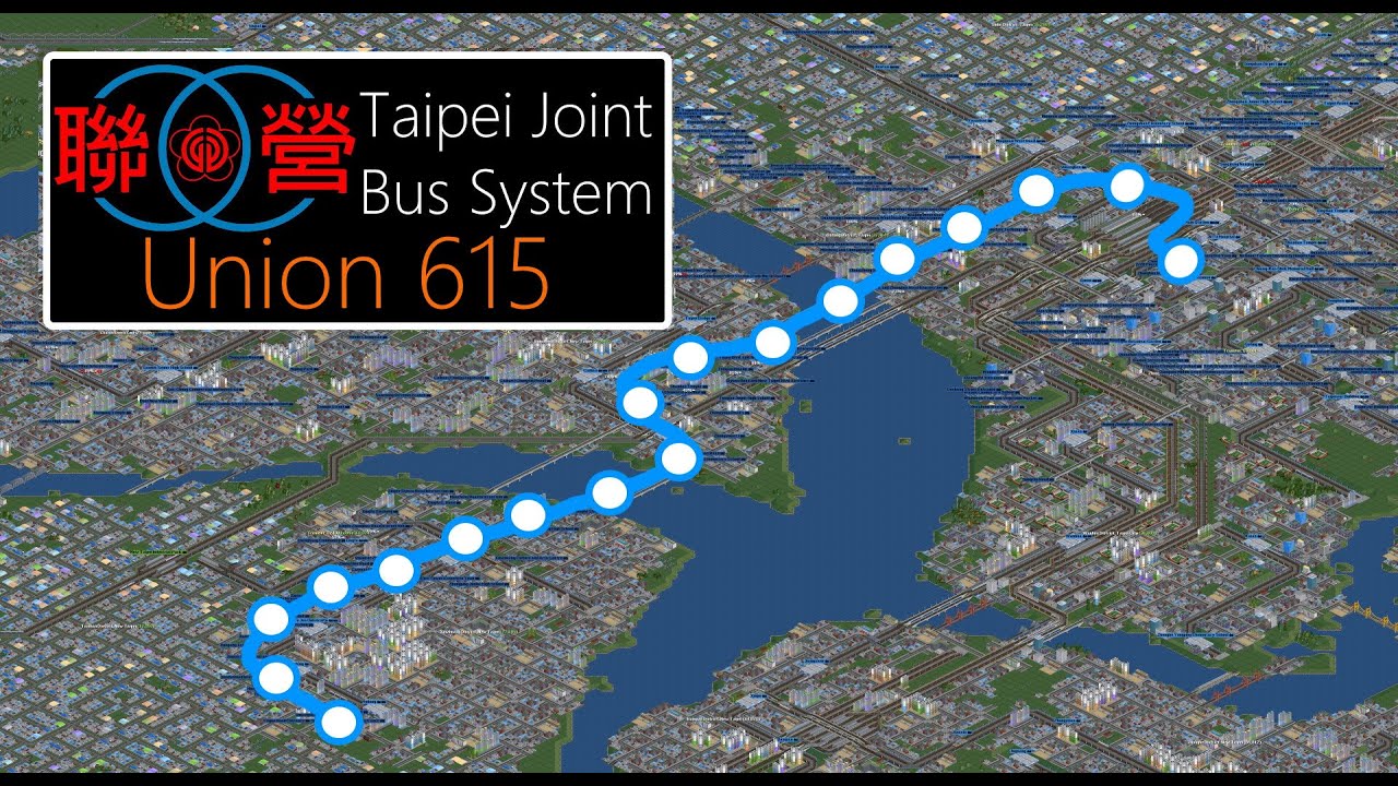 OpenTTD Union 615 (Taipei Bus) - YouTube