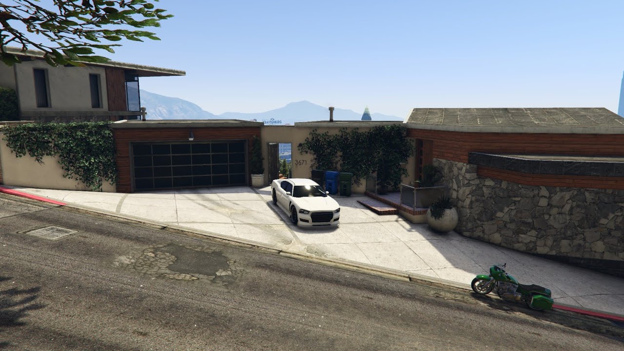 GTA V Online: How To Get Inside Franklin's House!! - YouTube