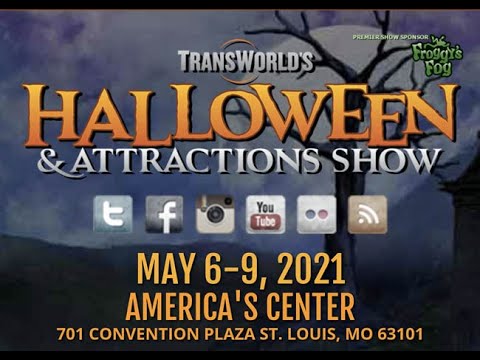 TRANSWORLD HALLOWEEN AND ATTRACTIONS SHOW 2021 NEW PROPS / ANIMATRONICS ...