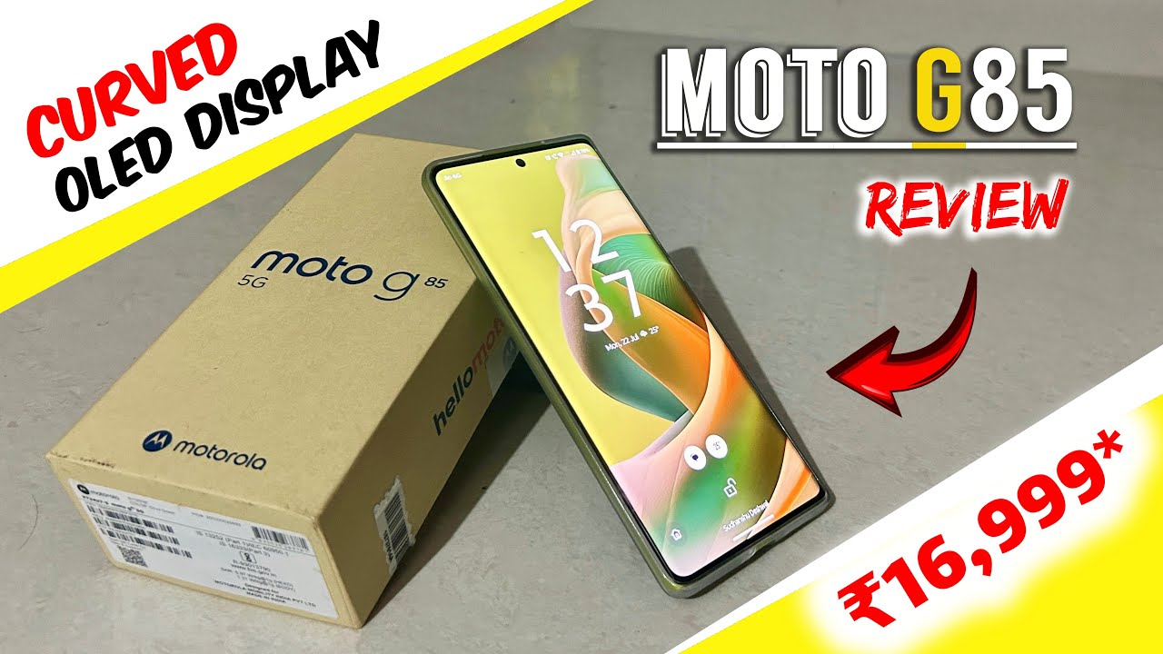 Motorola G85 5G Unboxing & Review | Stunning Curved pOLED Display - YouTube
