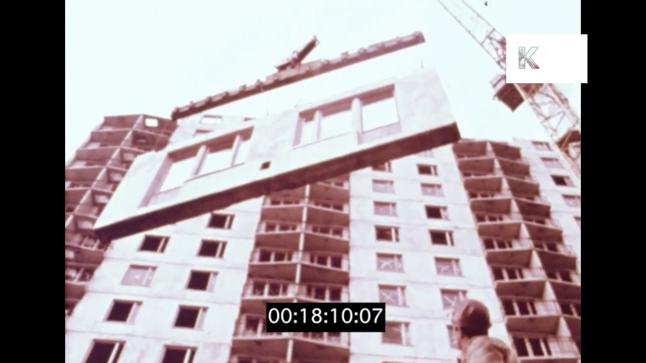 1970s Moscow, Summer Streets, Soviet Block Construction - YouTube