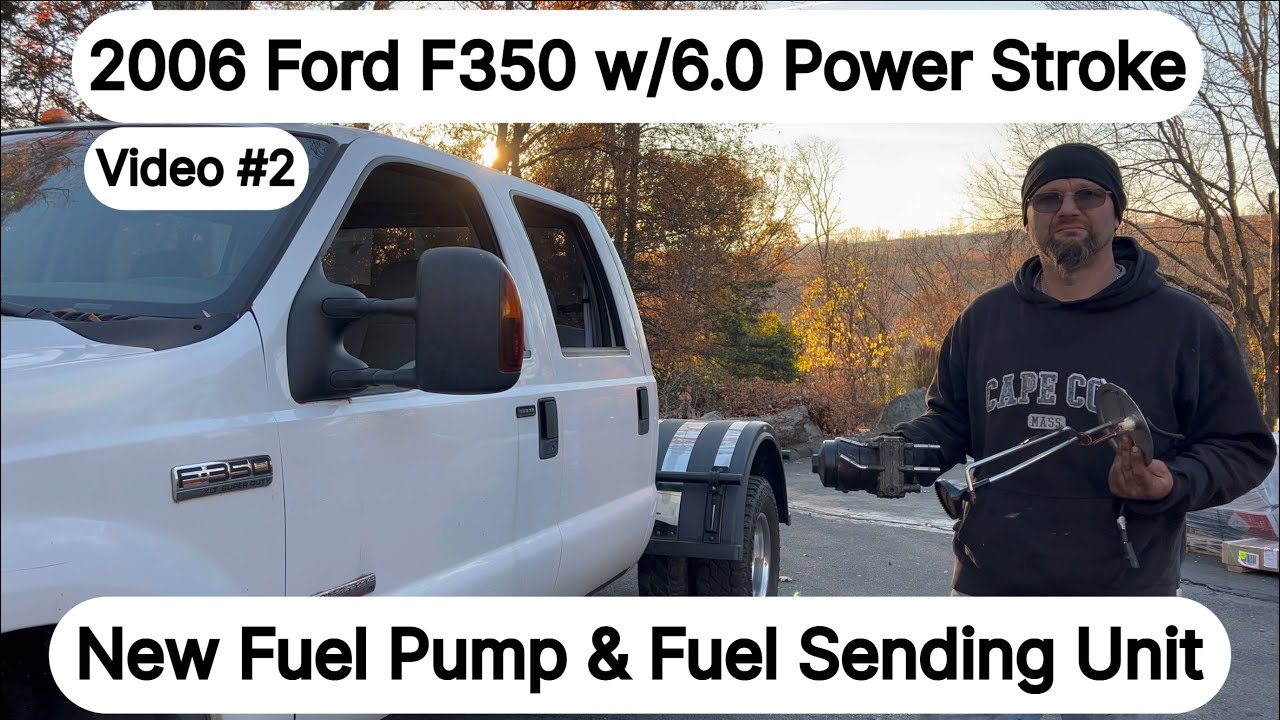 (Video #2) Ford F350 Fuel Pump and Sending Unit - YouTube